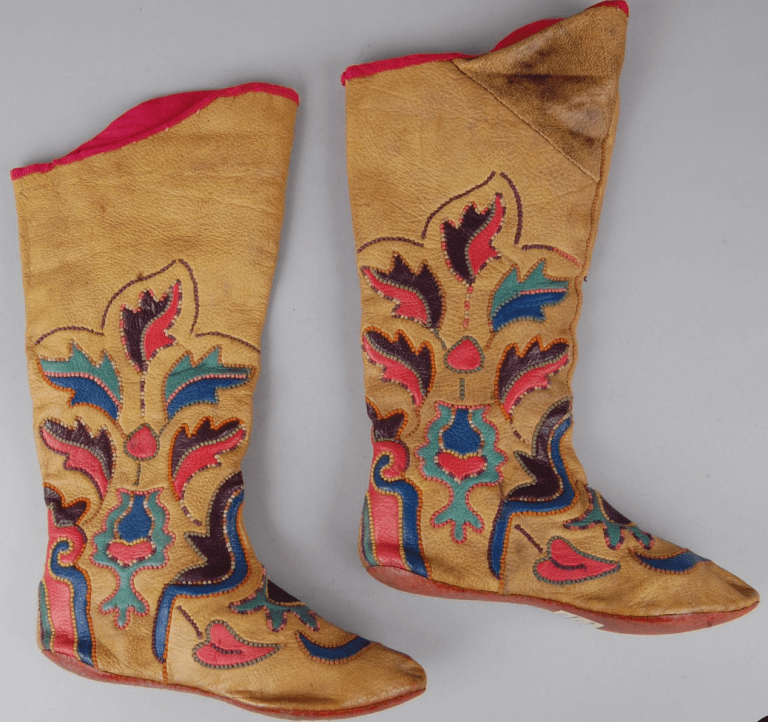 Museum Tatar Boots | Unique Leather Mosaic of the Tatars