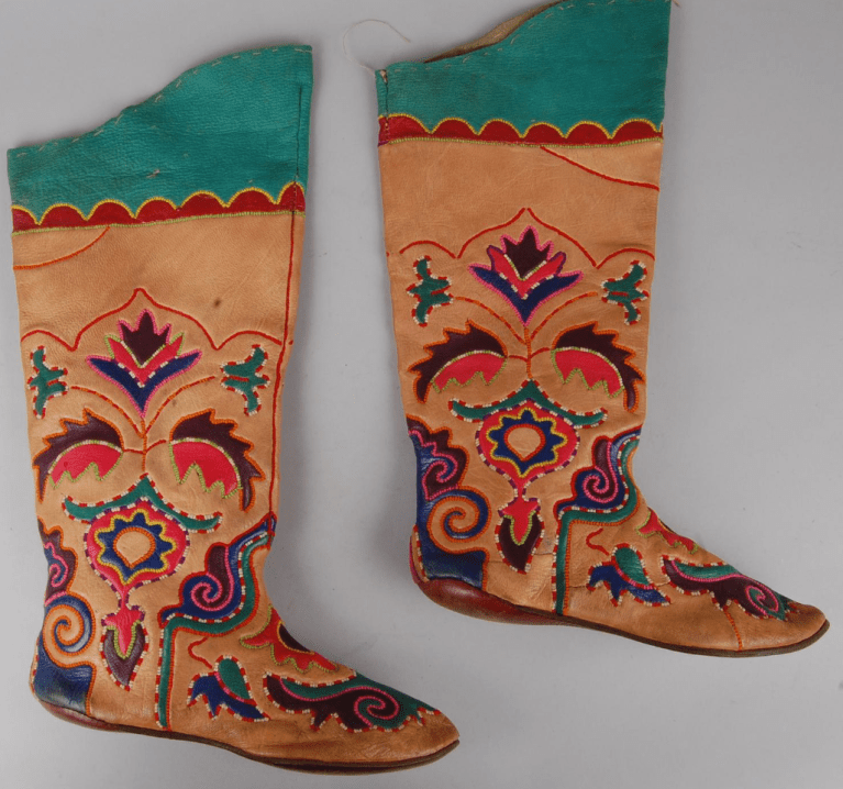 Museum Tatar Boots | Unique Leather Mosaic of the Tatars