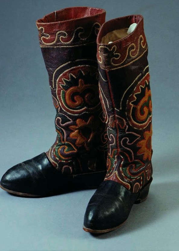 Museum Tatar Boots | Unique Leather Mosaic of the Tatars