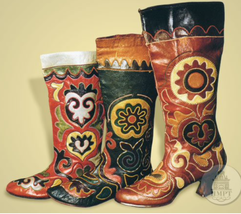 Museum Tatar Boots | Unique Leather Mosaic of the Tatars