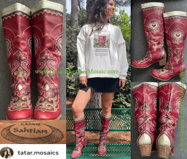 Unique Leather Mosaic of the Tatars | Connecting the World with Tatar ...