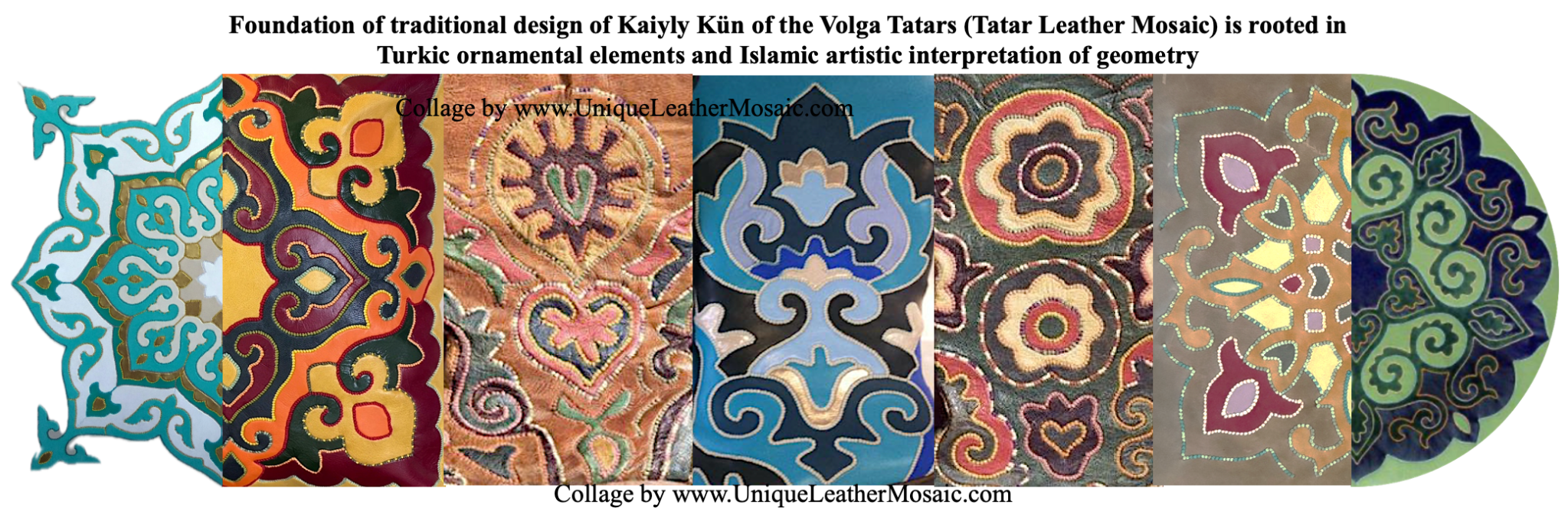 Unique Leather Mosaic of the Tatars | Connecting the World with Tatar ...